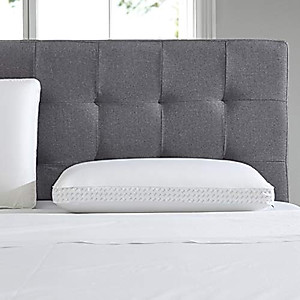 Sealy - Hybrid Bed in a Box - 10 Inch, Medium-Firm Feel, Queen Size, CopperChill Technology, CertiPur-US Certified & Essentials Memory Foam Pillow, Standard/Queen, White