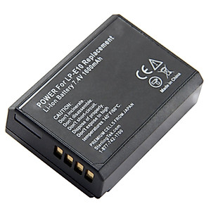 STK LP E10 Battery for Canon Eos Rebel T6 T7 T5 T100 T3 Cameras Cannon Accessories LPE10 Bateria Grip LP-E10 CanonT6 Revel DSLR Camera Extra Batteries 1200 1300 1500 D Spare Accesorios para Camaras