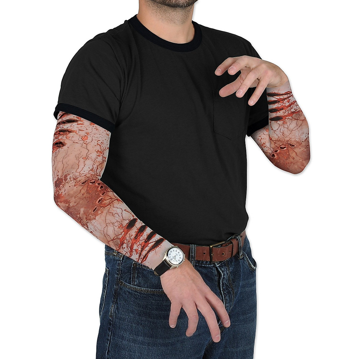 Beistle Zombie Bite Party Sleeves