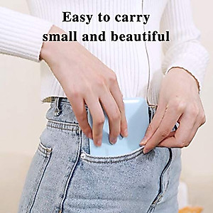 2 Pcs Plastic Storage Case Organizer Face Cover Storage Bag Bandanas Storage Clip Dustproof Storage Box for Face Cover Pollution Prevention (Green)