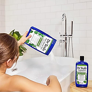 Dr Teal's Salt Soak with Pure Epsom Salt, Relax & Relief with Eucalyptus & Spearmint, 3 lbs