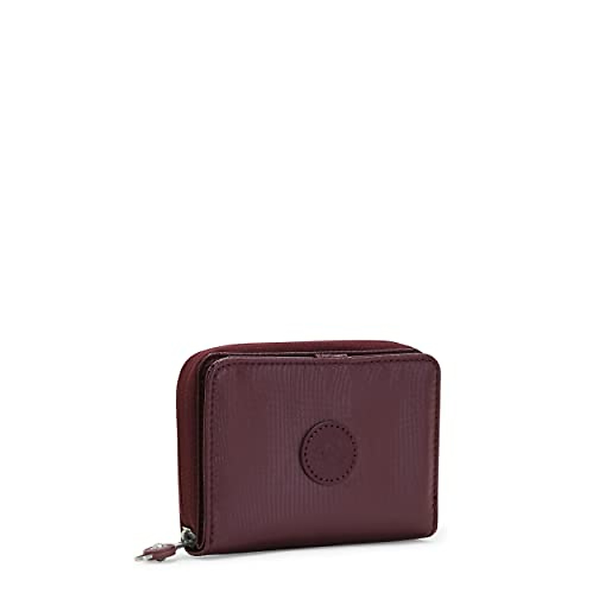 Kipling Women's Money Love, RFID Anti-Hacker Technology, Zip Closure Wallet, Burgundy Lacq
