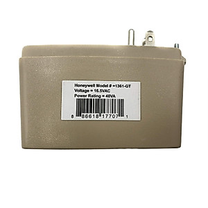 Honeywell 1361-GT Transformer, 16.5Vac, 40VA, 2.4A