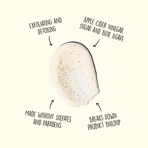 Sun Bum Revitalizing Detox Scalp Scrub | Vegan and Cruelty Free Moisturizing and Deep Cleansing and Exfoliating Hair Wash with Apple Cider Vinegar | 6 oz