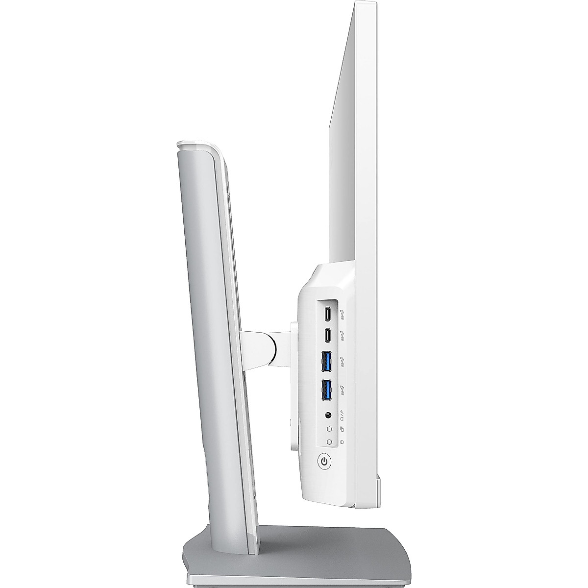 MSI Modern AM242TP AIO Desktop, 23.8" FHD Touchscreen, Intel Core i5-1135G7, 8GB Memory, 256GB SSD, WiFi 6, BT 5.1, FHD Webcam, White, Windows 10 Home (11M-484US)