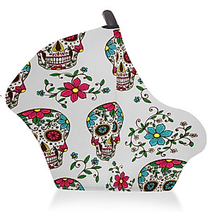 Death Sugar Skull Baby Car Seat Cover for Baby Boys and Girls Breathable Lightweight Carseat Cover Baby Carrier Cover Soft Flexible for Girls Boys
