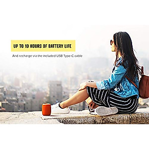 Creative Muvo Play Portable Bluetooth 5.0 Speaker, IPX7 Waterproof for Outdoors, Up to 10 Hours of Battery Life, with Siri and Google Assistant (Black)