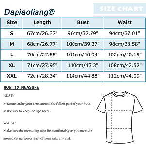 Dapiaoliang Lake Life Shirts for Women Funny Vacation Graphic Tee Casual Summer Short Sleeve Blouses Round Neck Loose Tunic Top Ink Blue, Small