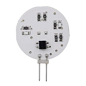 Dream lighting LED 12Volt G4 Replacement Bulb / JC10 for RV Automotive Boat Interior Dome Light Under Cabinet Light—Bi-Pin, Dimmable Pure White Light, Pack of 6