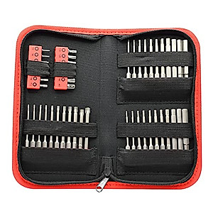 TOOLEAGUE 47PCS Hex Head Allen Wrench Drill Bit Set Metric and SAE,Alan Wrench Key Power Drill Bit Set 1/4" Quick Change Release Shank Magnetic Screwdriver Bit Set for Assembling Furniture