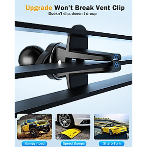 windshield phone mount for car [Military-Grade Suction],Car Phone Holder Mount Windshield Air Vent Long Arm Strong Suction Universal Cell Phone Holder Car for iPhone 14 13 12 Pro Max All Mobile Phones