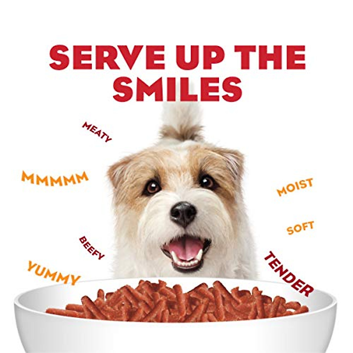 Purina Moist & Meaty Wet Dog Food, Chopped Burger - 36 ct. Pouch