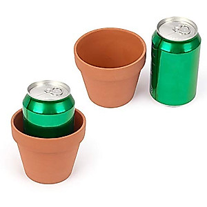 BLQH [26 Pack] 4" Planter Nursery Pots Clay Pots Terracotta Pot Clay Ceramic Pottery Planter Cactus Flower Pots Succulent Nursery Pots Garden Terra Cotta Pots with Drainage Hole (26)