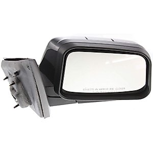 Kool Vue Right Power Non-Heated Door Mirror Compatible With Ford Edge 2008 Without Memory & Puddle Lamp Paintable