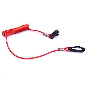 SouthMarine 176288 0176288 Emergency Stop Switch Safety Lanyard Cord for Johnson Evinrude omc Outboard Motors