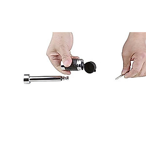 Connor Trailer Hitch Lock - 5/8" Stainless Steel Hitch Pin for Class III, IV, V Hitches, 1615280 Receiver Lock