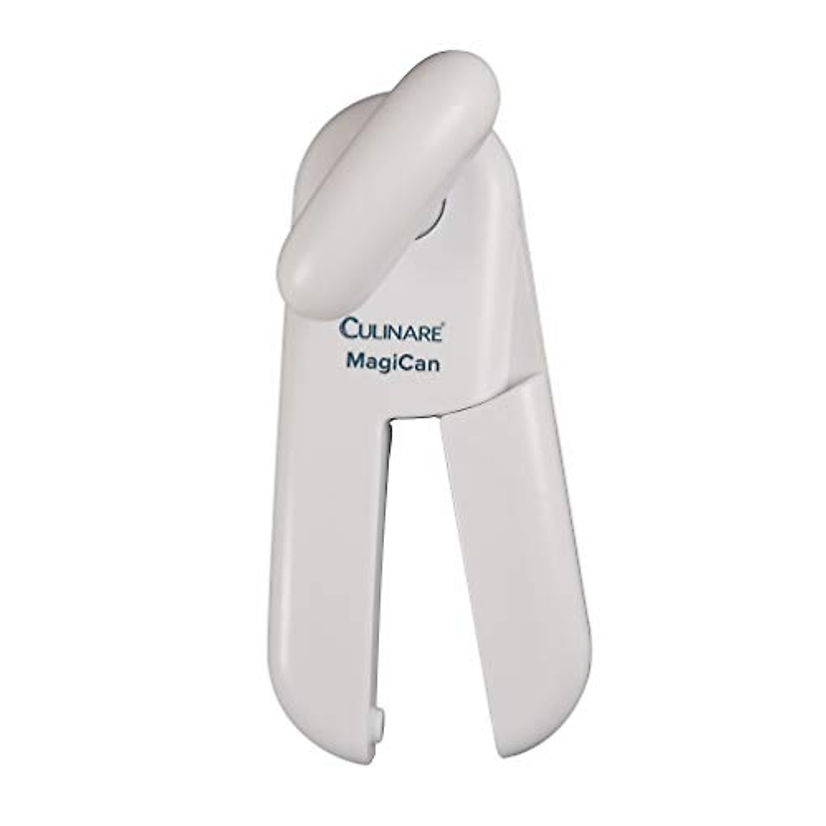 Culinare C10015 MagiCan Tin Opener | White | Plastic/Stainless Steel | Manual Can Opener | Comfortable Handle For Safety and Ease