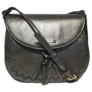 Tignanello Lillie Saddle Cross Body W/RFID Protection, Zinc
