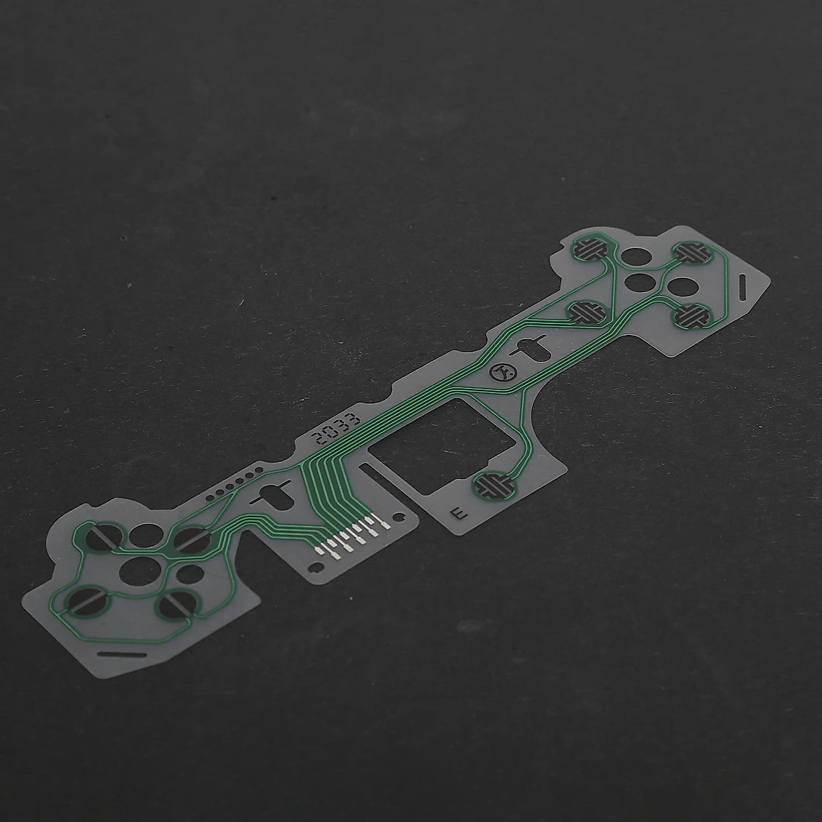 Kafuty-1 5 Set Flexible Flat Cable for PS5 Gamepad Handle, FPC Flexible Cable Replacement Part Accessory for PS5, Replacement Flex Ribbon Circuit Board for PS5 Controller Conductive Film