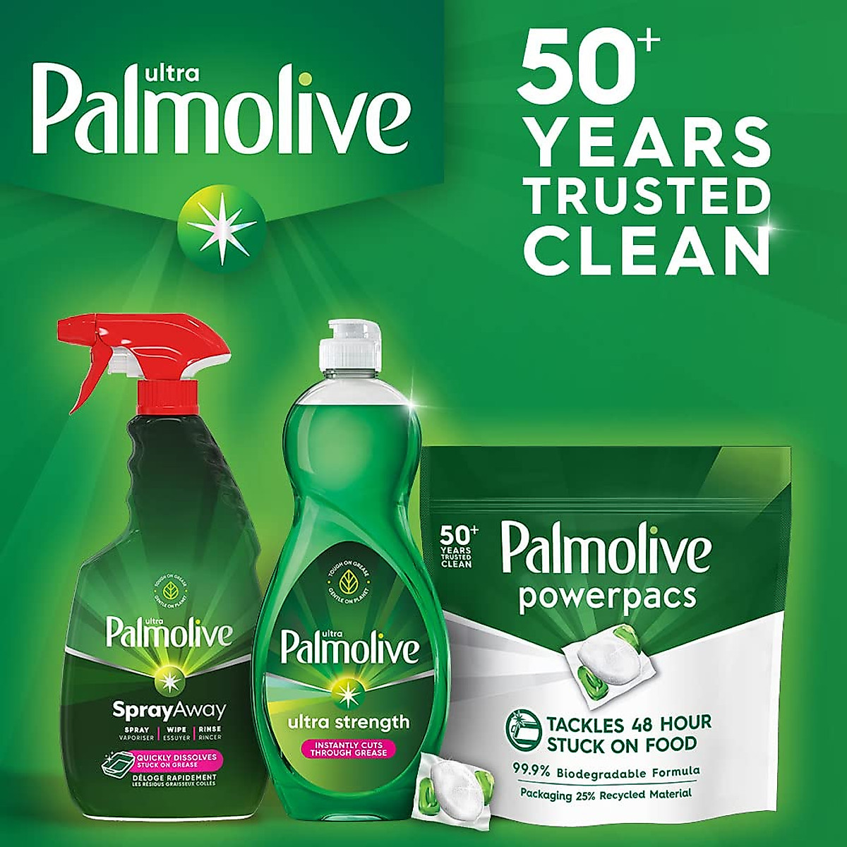 Palmolive Ultra Dishwashing Liquid Dish Soap, Fresh & Clean- 20 Fl. Oz