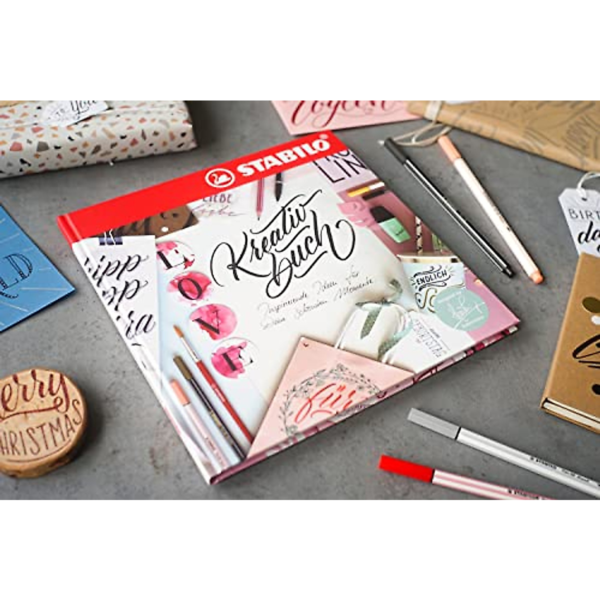 STABILO Creative Book by Hannah Rabenstein - Inspiring Ideas for Your Most Beautiful Moments