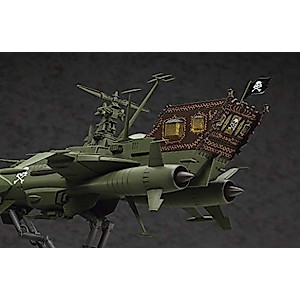 Hasegawa HCW05 1:1500 Space Pirate Battleship Arcadia, Multicoloured