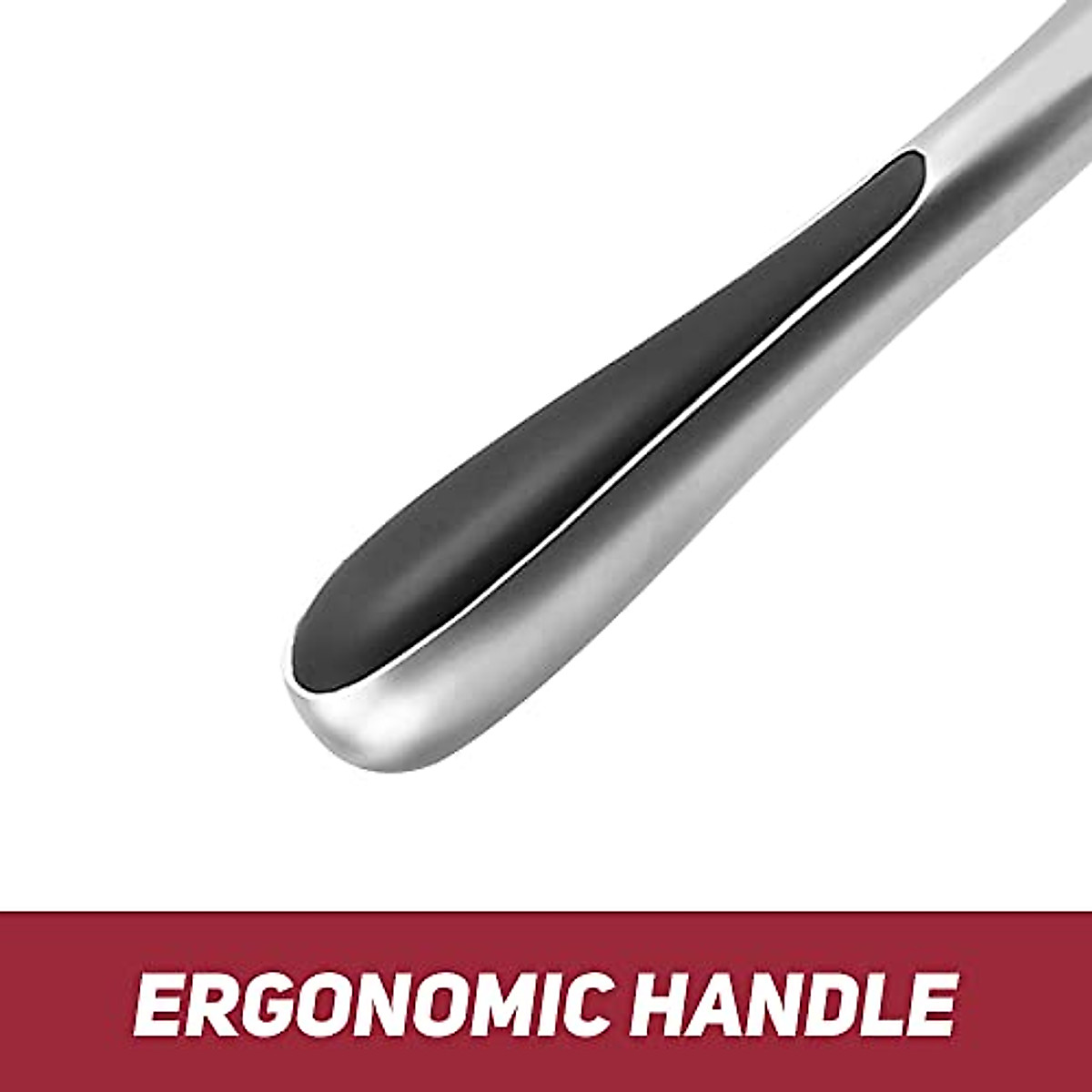 YNNICO Pizza Cutter with Ergonomic Handle, Stainless Steel Pizza Wheel Easy to Cut and Clean, Super Sharp Pizza Slicer, Dishwasher Safe