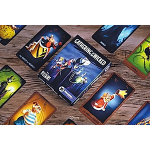 Disney Villains Gathering of The Wicked Party Game | Horror Card Game | Strategy Game for Adults and Family | Ages 10+ | 8-18 Players | Average Playtime 30 Minutes | Made by Zygomatic