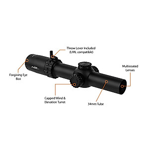 Primary Arms SLX 1-10x28mm SFP Rifle Scope - Illuminated ACSS Raptor 5.56/.308 M10S Reticle