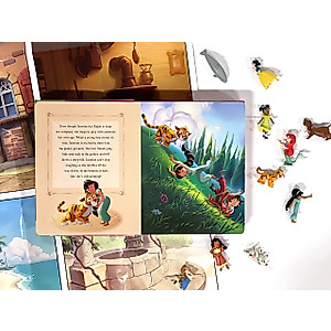 Disney Princess Beginnings My Busy Books - Storybook, 10 figurines, playmat