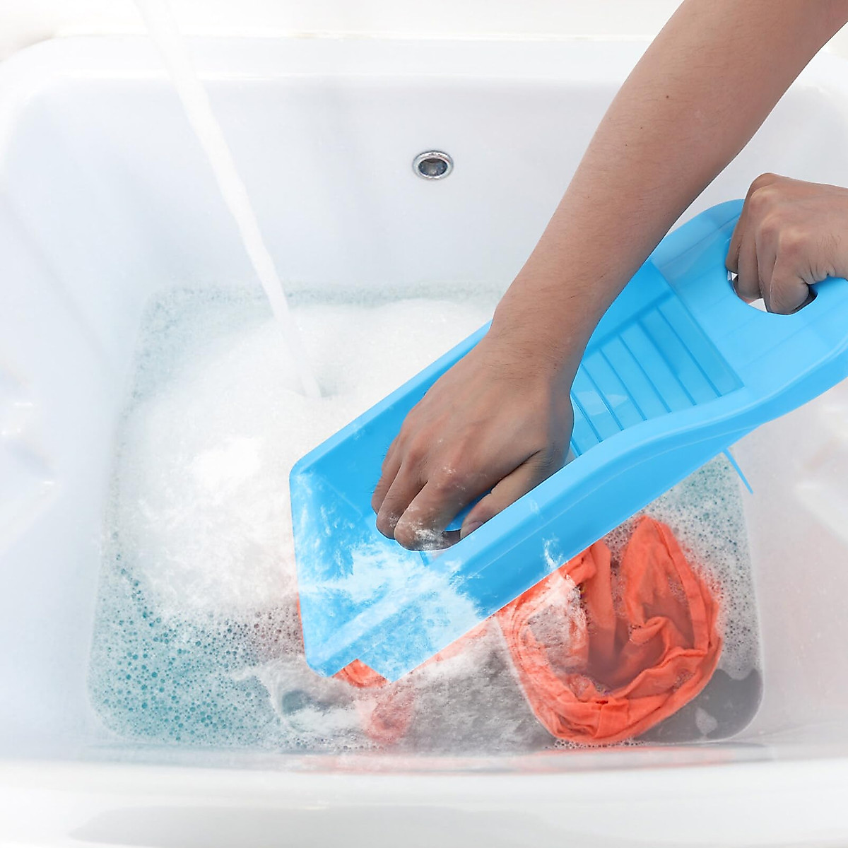 DOITOOL 1pc Small Washboard Non-slip Pp Child Washboard Basin