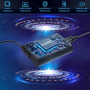 Slim 65W AC Adapter Charger Compatible with Dell Latitude 7480 7490 7290 7404 7204 6520 5590 5580 5530 5490 5290 E6430 E6440 E6500 E6510 E6520 E6530 E6540 E7240 E7250 E7440 E7450 Power Supply Cord