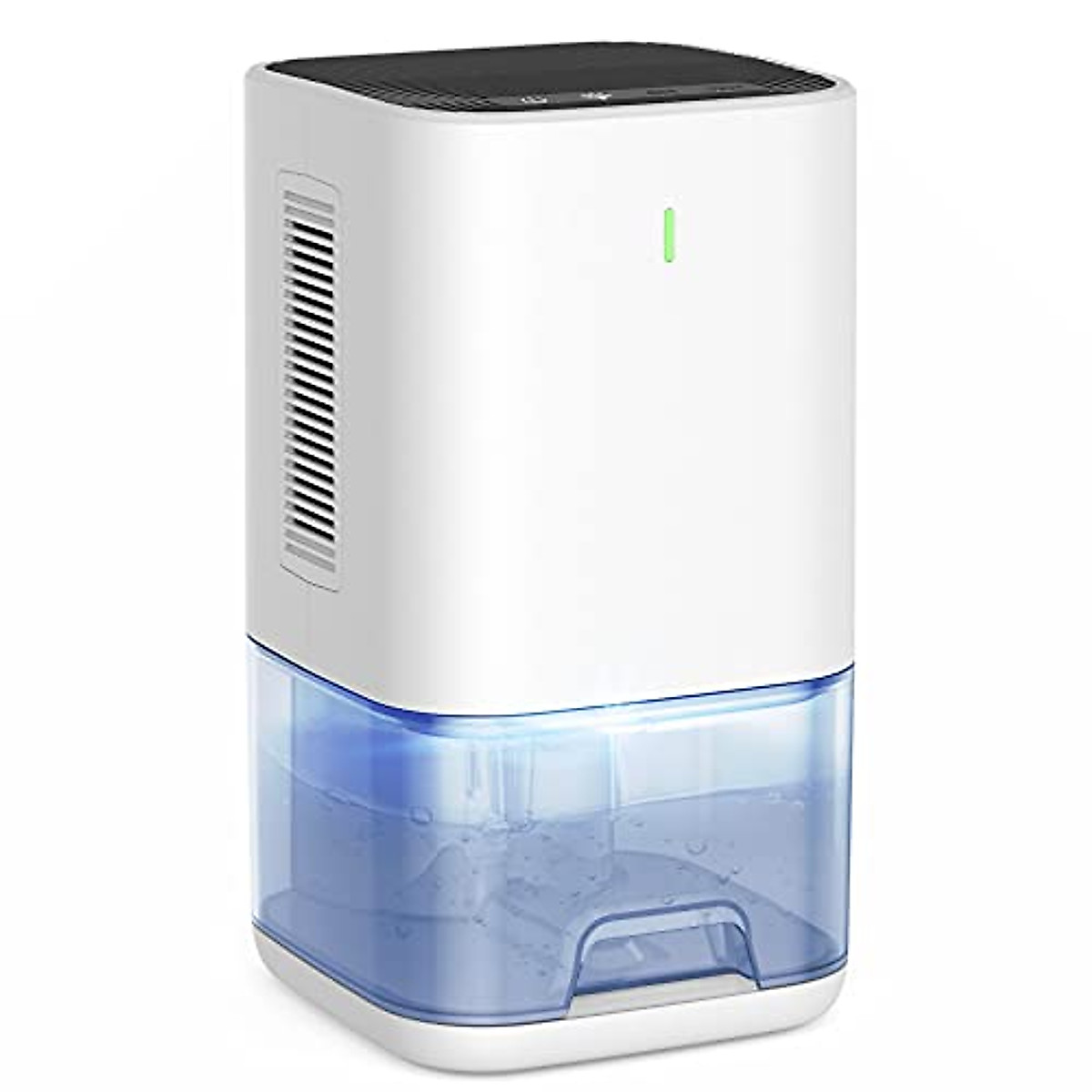 LEEL Dehumidifier, Upgraded 1200ml (42oz) Portable Ultra Quiet Dehumidifier, 6H/12H Timer Off Small Dehumidifier for 2300 Cubic Feet (270 sq ft) Home Basement Bedroom Bathroom Closet RV Camper