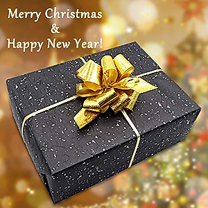 24PCS Gift Pull Bows- 4" Wide,6 Colors Gift Wrapping Christmas Wedding Valentine's Day Present Decoration Pull Bows