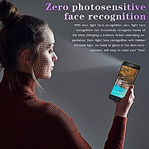 Smartphone Android Telephone, MX4 5.0INCH 3G Smartphone Deca Core 512MB ROM 4GB RAM, 2200 mAh large battery, Smartphone with Earphone, Holiday Gift for Family Friends (Black)