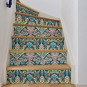 NuWallpaper NU3037 Summer Love Teal Peel & Stick Wallpaper, Multicolor