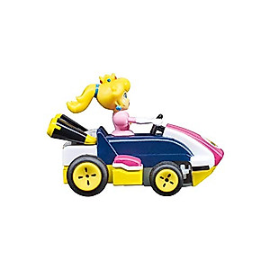 Carrera RC Nintendo Mario Kart 2.4 GHz Mini Collectible Radio Remote Control Toy Car Vehicle - Peach