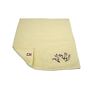 Imabari Towel Ezo-risu Monogatari Towel Handkerchief Hand Towel 10.6" x 10.0" - Made in Japan (3 Color Set)