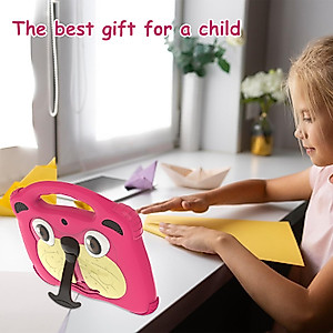 Kids Tablet, 7 Inch Android 12.0 Tablet for Kids, 2 GB RAM 32 GB ROM, Parental Control Mode Tablets for Kids with Drop-prool Case, Google GMS Certified, Wi-Fi, Dual Camera, Eucational, Games