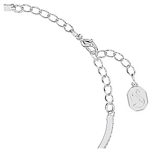 Swarovski Ortyx bracelet, Triangle cut, White, Rhodium plated