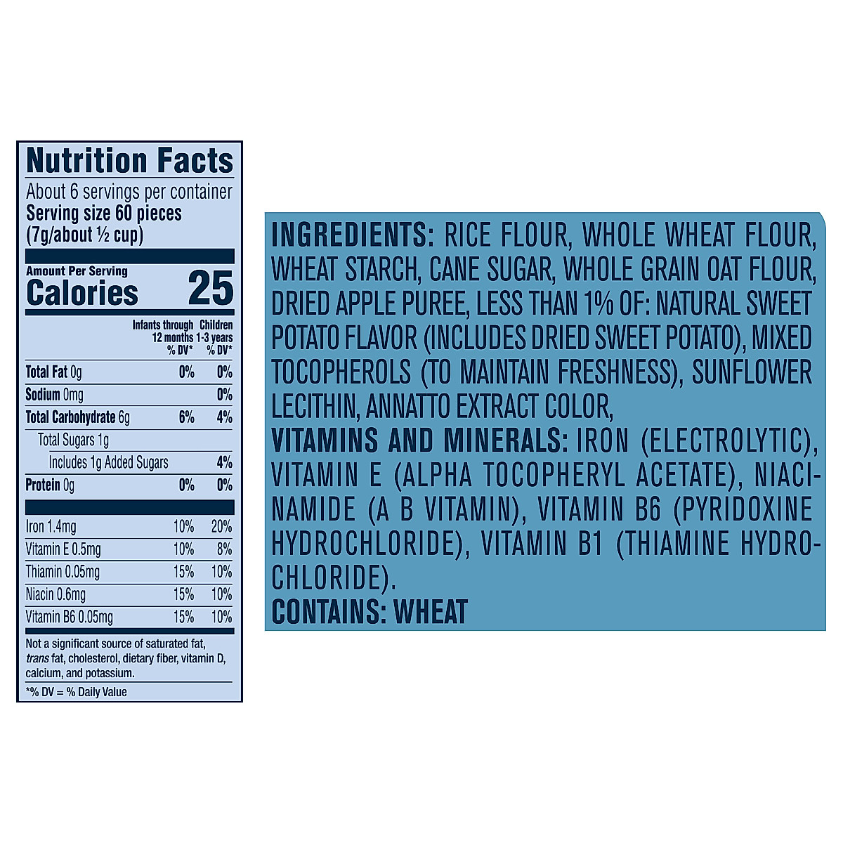 Gerber Graduates Puffs Cereal Snack, Sweet Potato, 1.48 Ounce