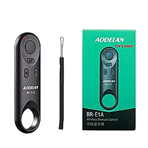 AODELAN Wireless Shutter Release for Canon EOS M50,M50 Mark II,M6 Mark II,6D Mark II,T7i,77D,SL2,SL3(EOS 250D),90D,200D,EOS R,800D,Replace Canon BR-E1 Remote Control