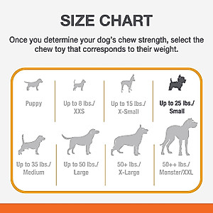 Nylabone Power Chew Flavor Frenzy Dental Bone Chew Toy for Dogs, Indestructible Chew Toys for Aggressive Chewers, Philly Cheesesteak Flavor, Small/Regular - Up to 25 Ibs. (1 Count)