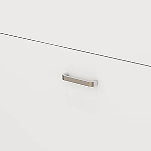 AGOTENI Shoe Cabinet with 3 Flip Drawers, Shoe Storage Organizer with 2-Tier Shelf, Freestanding Shoe Rack for Entryway Hallway, Living Room, White