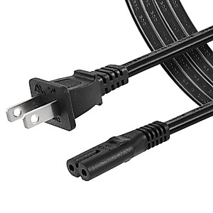 [UL Listed] 6FT Power Cord for TCL Roku Smart LED TV 28" 32" 40" 42" 43" 48" 49" 50" 55" 60" 65" 75" Hisense Insignia Smart LED TV Replacement Power Cable