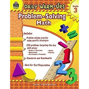 Daily Warm Ups: Word Problems - Book - Grade 3