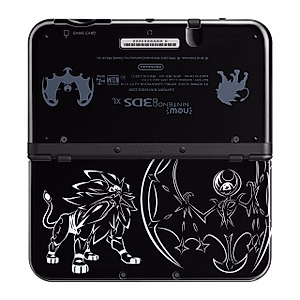 Nintendo New 3DS XL Solgaleo Lunala Black Edition (Renewed)