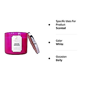 White Barn Bath and Body Works 3 Wick Scented Candle Cactus Blossom 14.5 Ounce