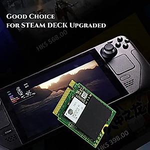 INKKLN 1TB Solid State Drive 3D TLC NAND PCIe Gen 3.0x4 2230 NVMe Internal SSD, Compatible with Steam Deck Microsoft Surface PRO 7+/8, CFE DIY