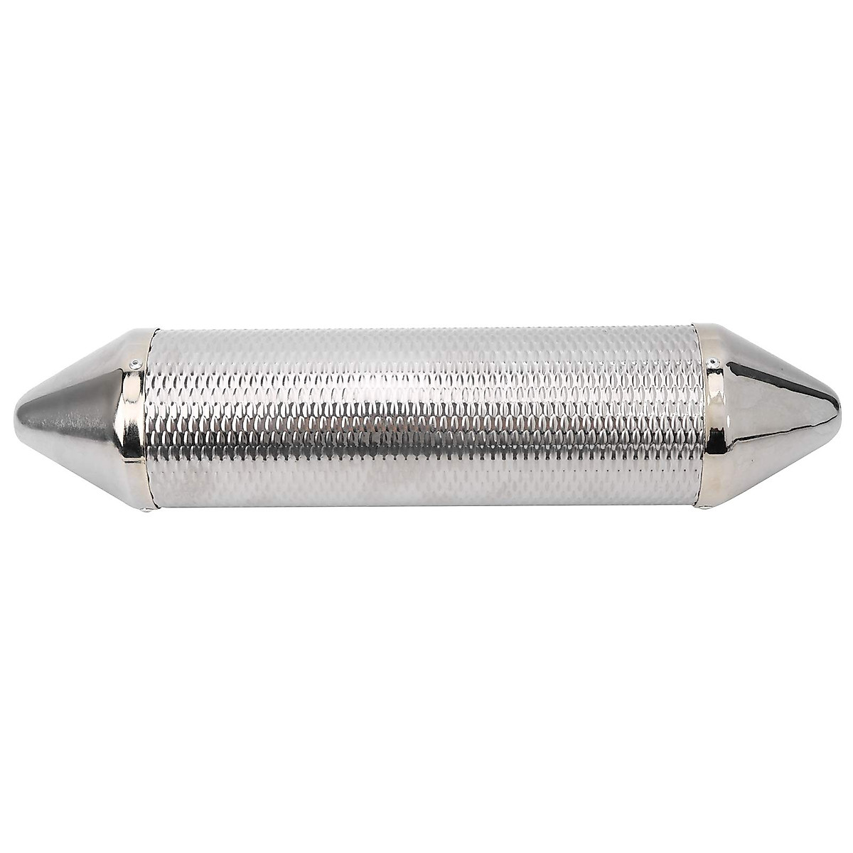 Stainless Steel Guiro with Scraper Percussion Instrument